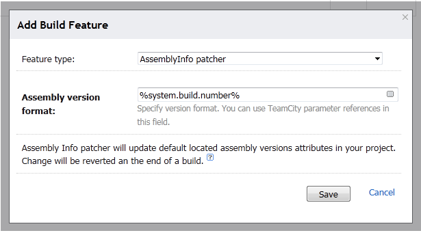 Teamcity Git And Assembly Version Number Christoph Demaskey